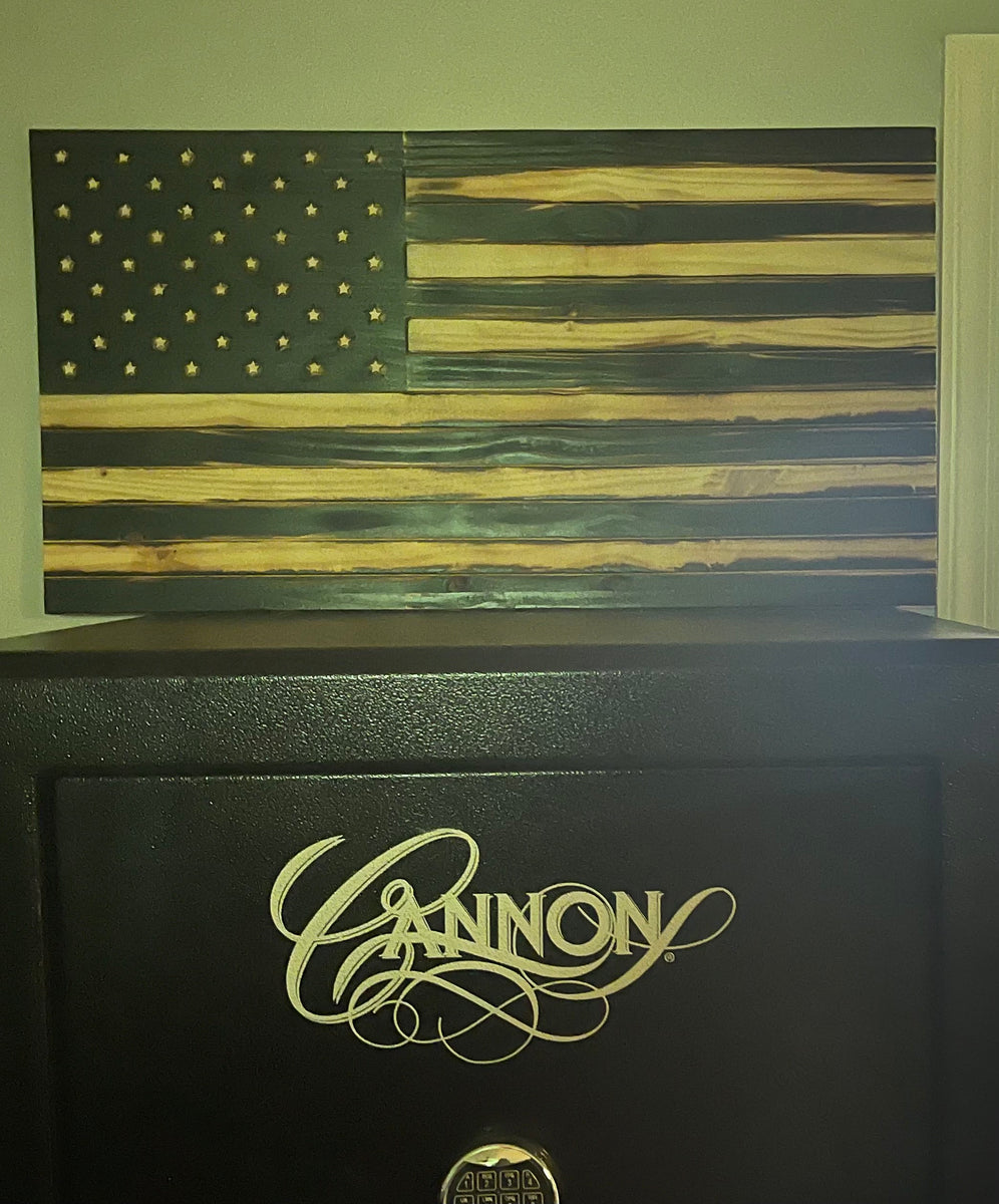American Flag (Pyrography) – Florida Coast Naturals